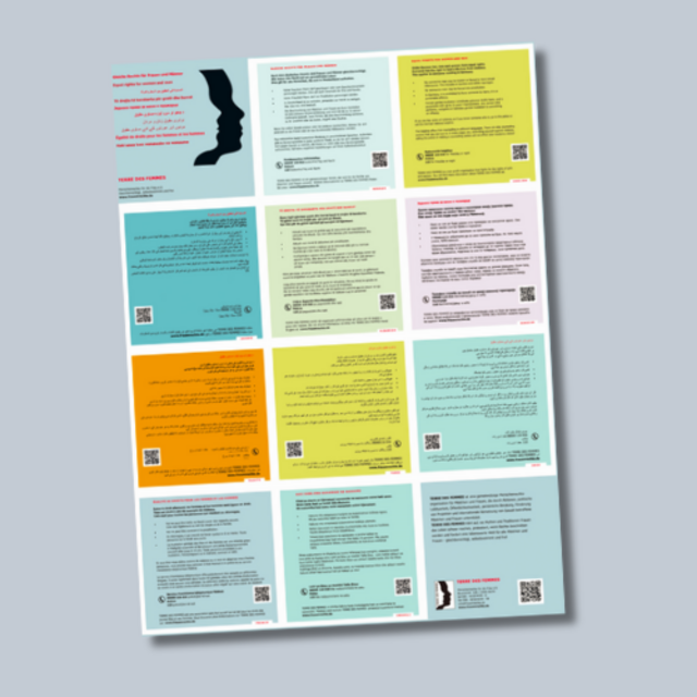 Plakat: "Gleiche Rechte für Frauen und Männer“ | frauenrechte.de