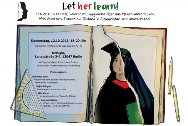 LET HER LEARN! TDF lädt ein zu drei Veranstaltungen zum Menschenrecht von Mädchen und Frauen auf ...